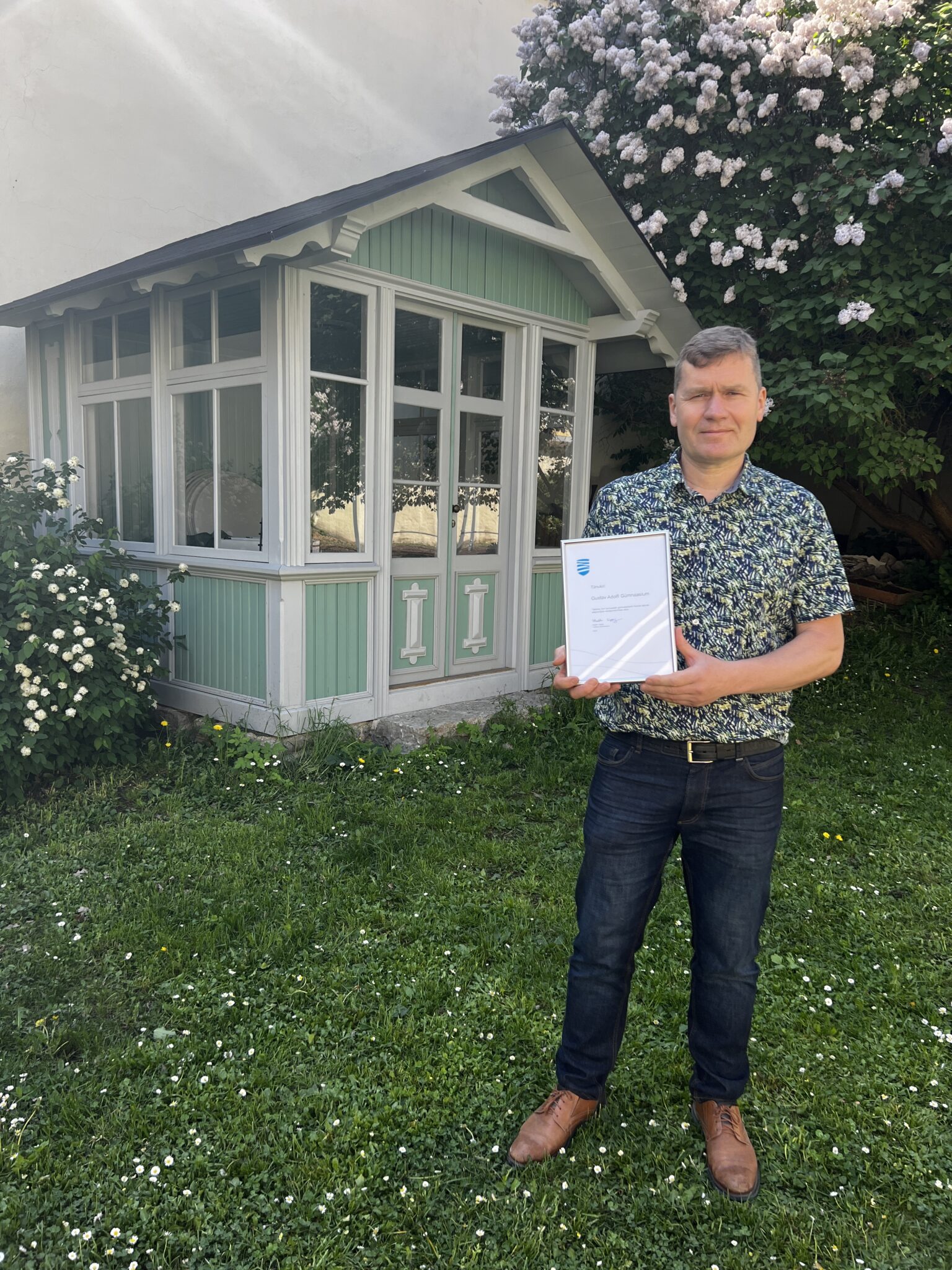 Tallinna tänukiri Gustav Adolfi Gümnaasiumile – Gustav Adolfi Gümnaasium